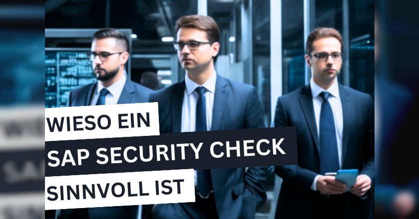 SAP Security Check - Standardisierte Vorgehensweise