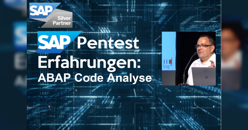 SAP Pentest Favoriten: Angriff via Code Injection