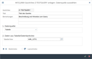 KnowHow: SAP QuickViewer