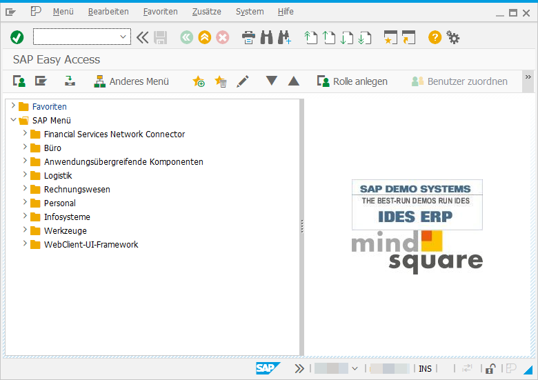 SAP GUI - Funktionalitäten und Möglichkeiten