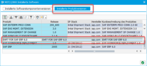 Welche SAP-Version habe ich?