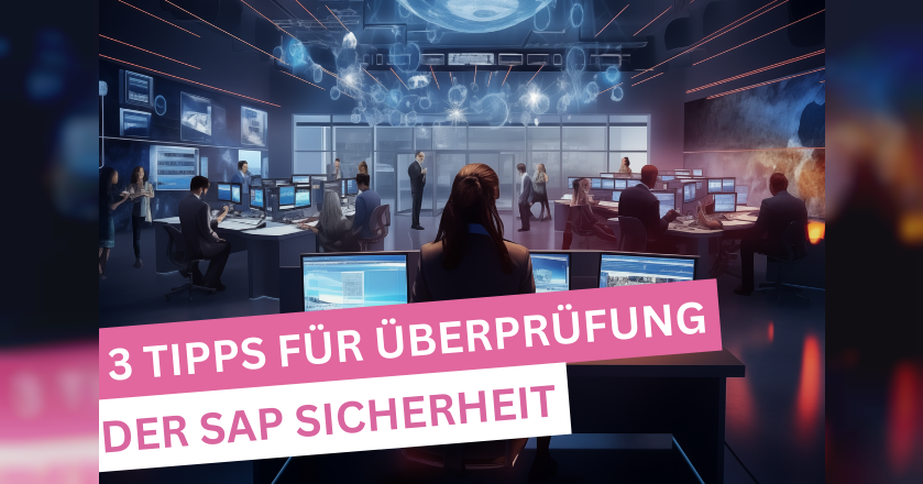 3 Tipps Zur Überprüfung Der Sicherheit Ihres Sap Systems