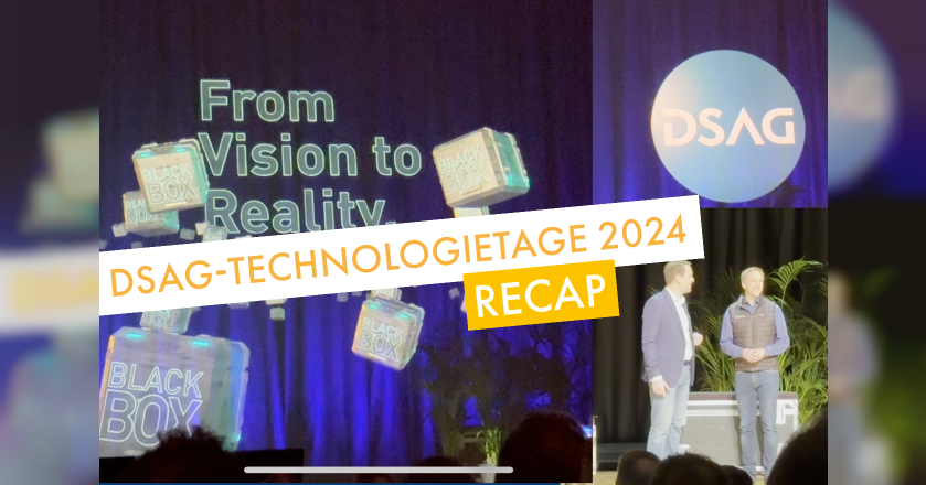 Doch ein bisschen On-Prem | DSAG-Technologietage 2024 - Recap